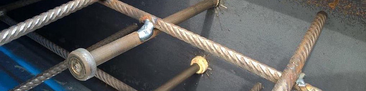 Goujons connecteurs à souder pour ancrage acier béton BTP, ouvrages d’art